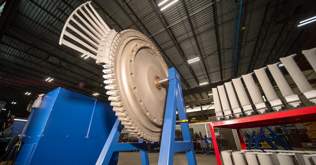 Non Destructive Testing of Gas Turbine Blades | Allied Power Group
